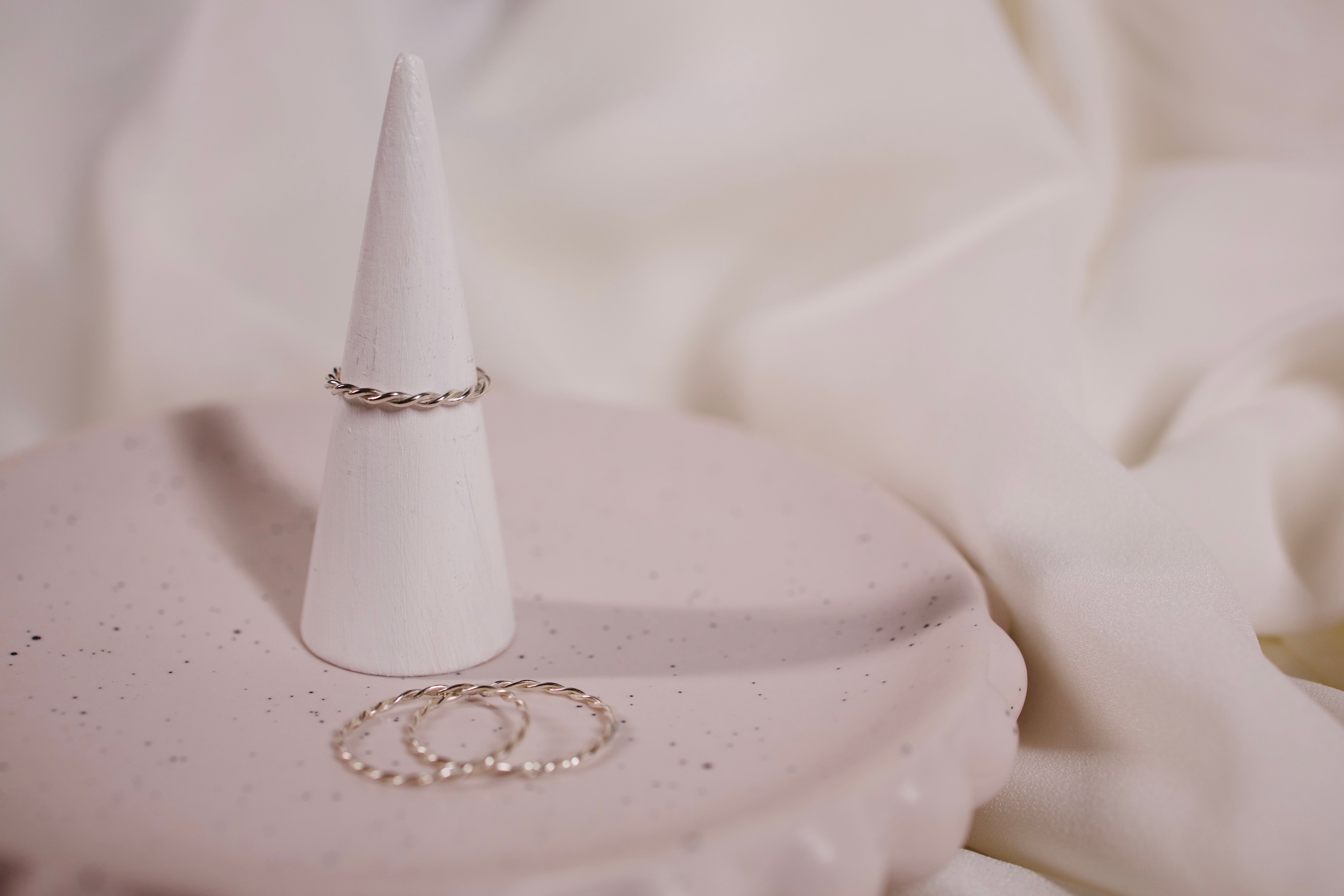 Stacking Ring - Rope Twist Band – Made By Choni